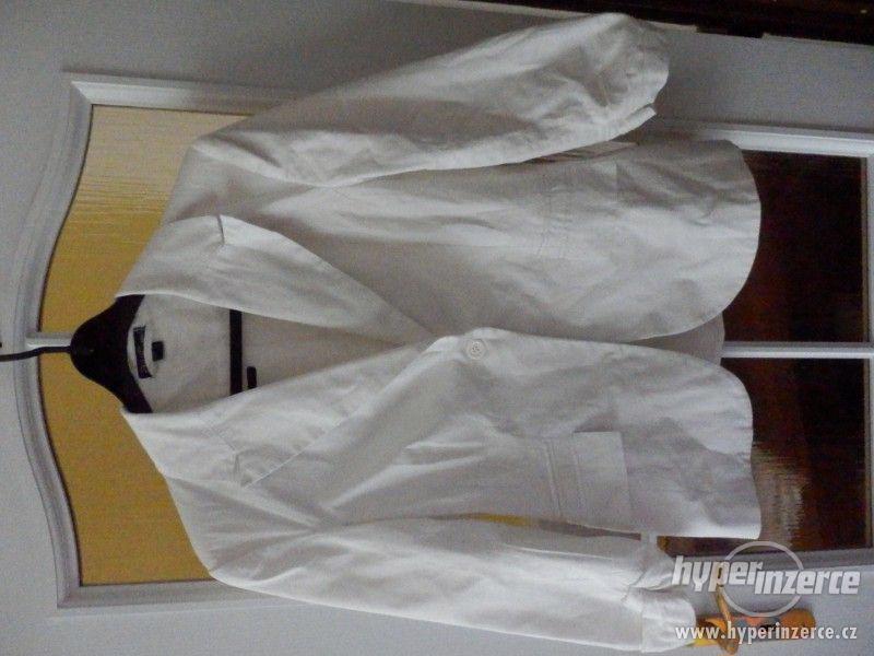 Bílé sako - bazar - Hyperinzerce.cz