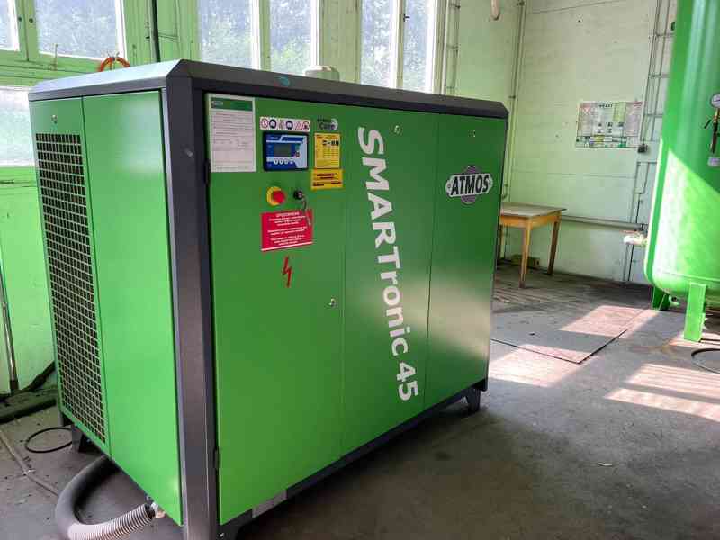 Šroubový kompresor ATMOS Smartronic 45 - bazar - Hyperinzerce.cz