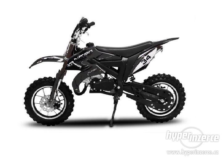 Minicross Nitro Flash 49cc mini cross pro děti nová - bazar ...