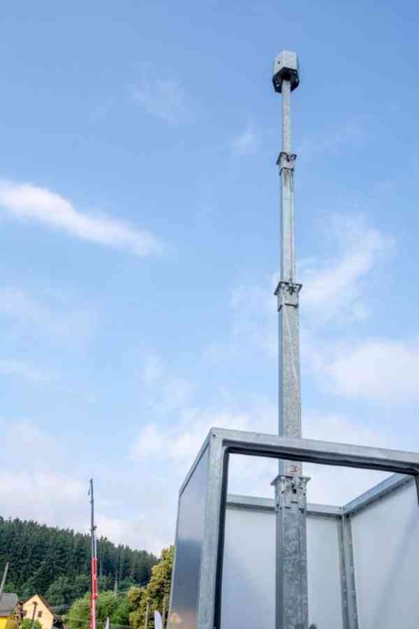 Speciální přívěs pro monitoring SECURITY - STIM MINI - bazar - Hyperinzerce.cz