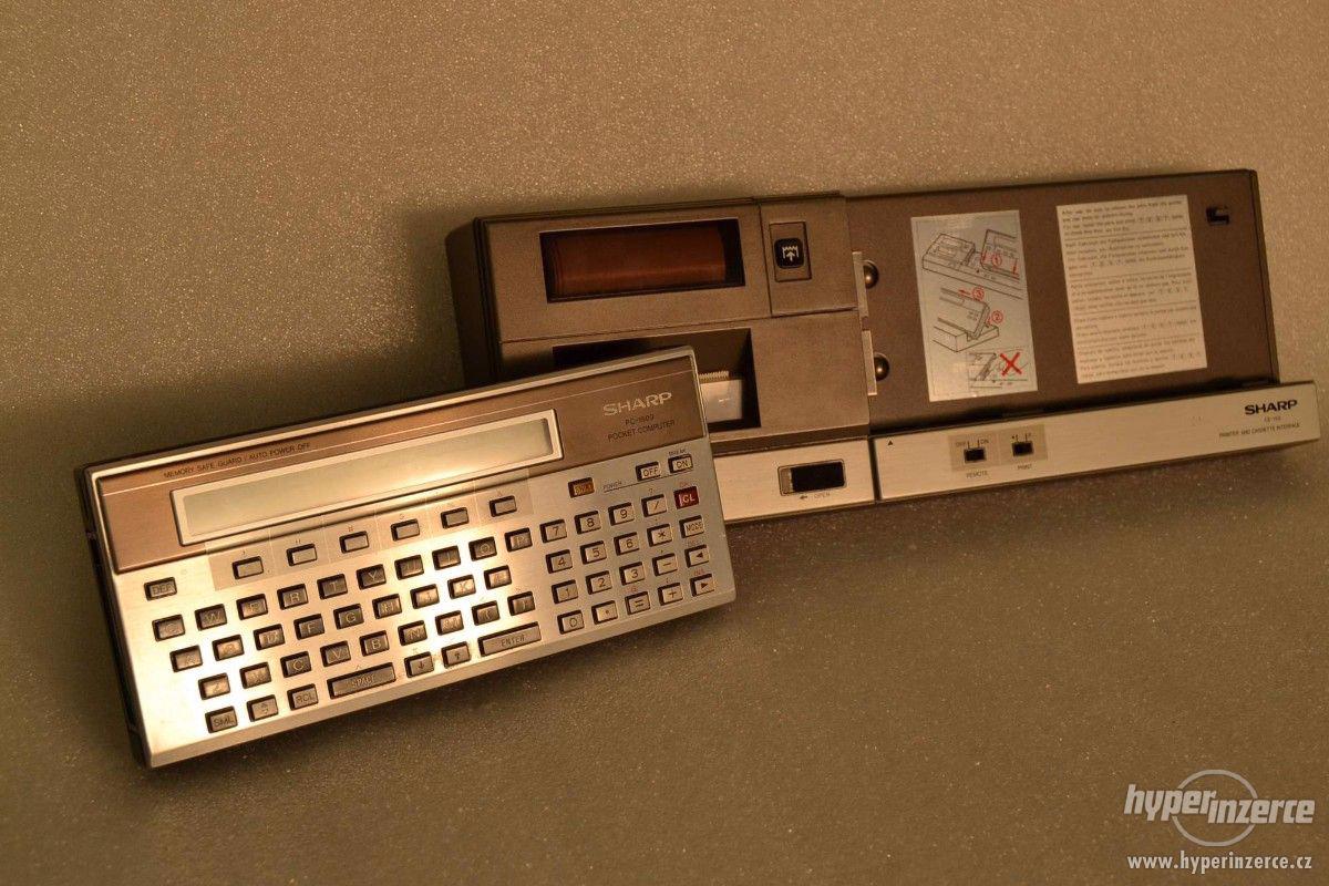 SHARP PC-1500 Pocket Computer, tiskárna, r.1981-2 Japonsko - bazar ...