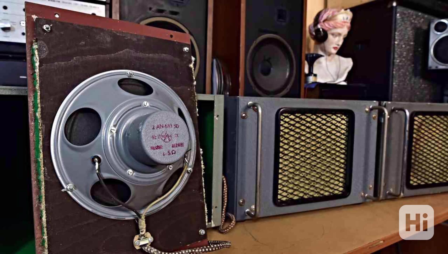 Tesla 2QN63801 kovový reprobox, reproduktor Tesla 2AN 633 50 - bazar ...