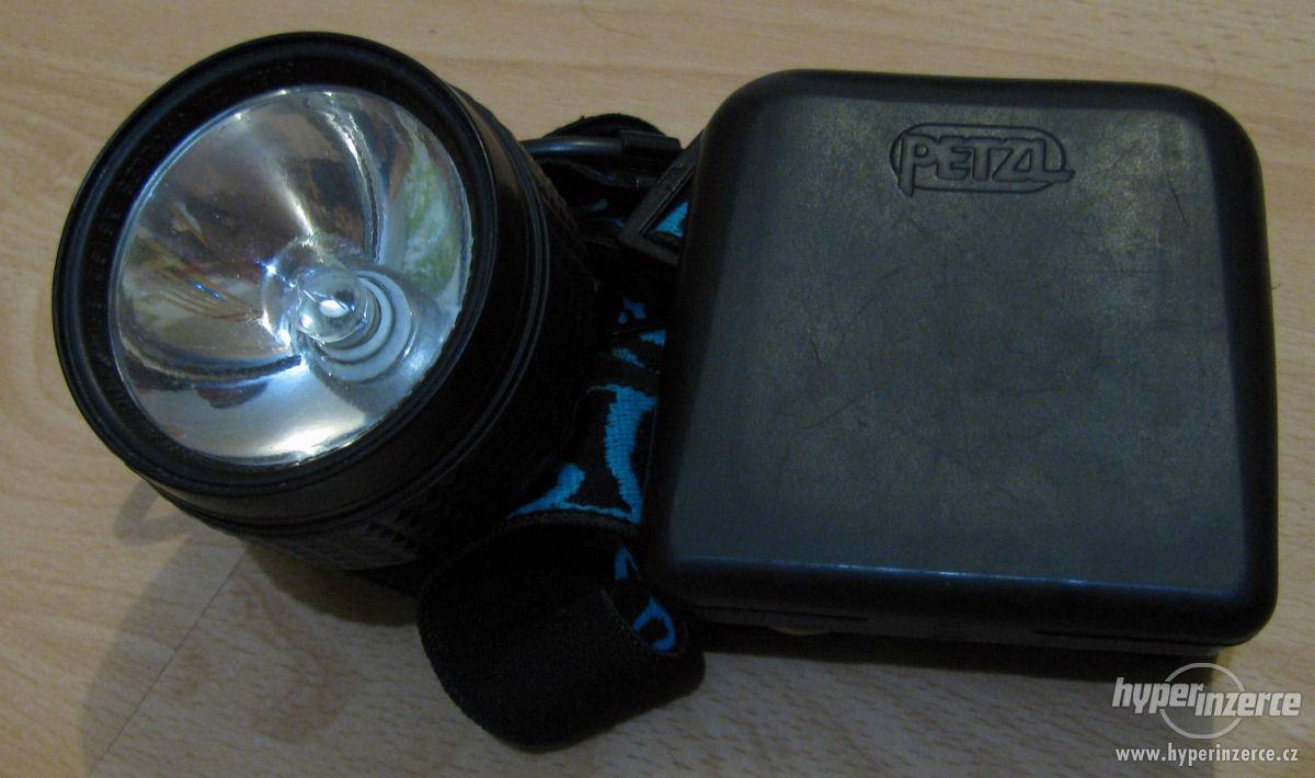 čelovka PETZL Zoom, adaptér 1-4 AA, 4,5V, Li-Ion 18650, 9V - bazar ...