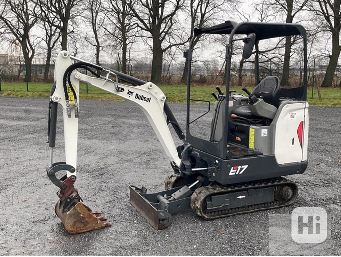 Minibagr Bobcat E17 2018 - bazar - Hyperinzerce.cz