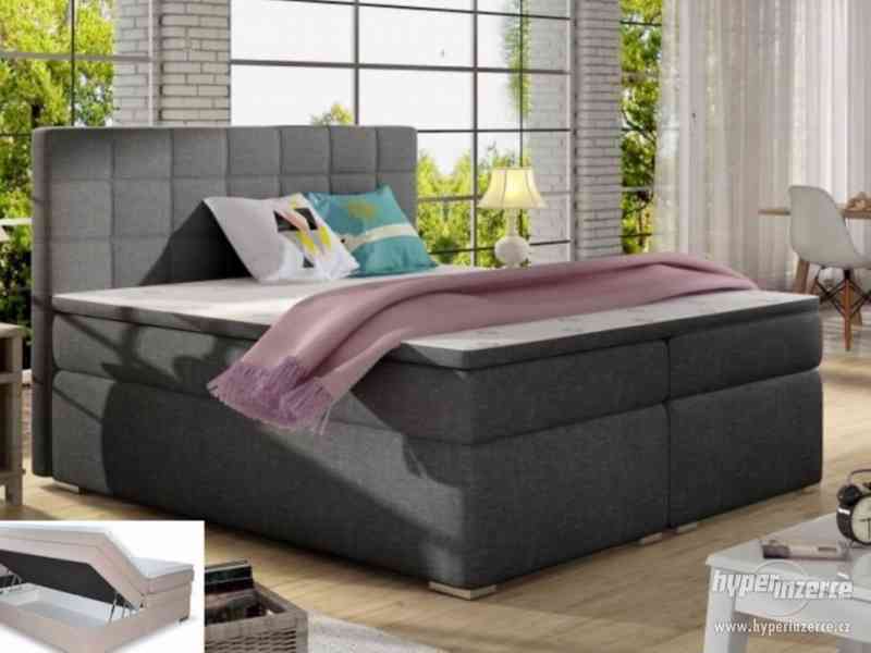 Americká postel vysoká s úložným prostorem - bazar - Hyperinzerce.cz