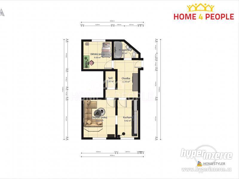 Zprostředkujeme vám prodej bytu o celkové rozloze 54 m2, DV, v ul. Zlatá stezka v Prachaticích ...