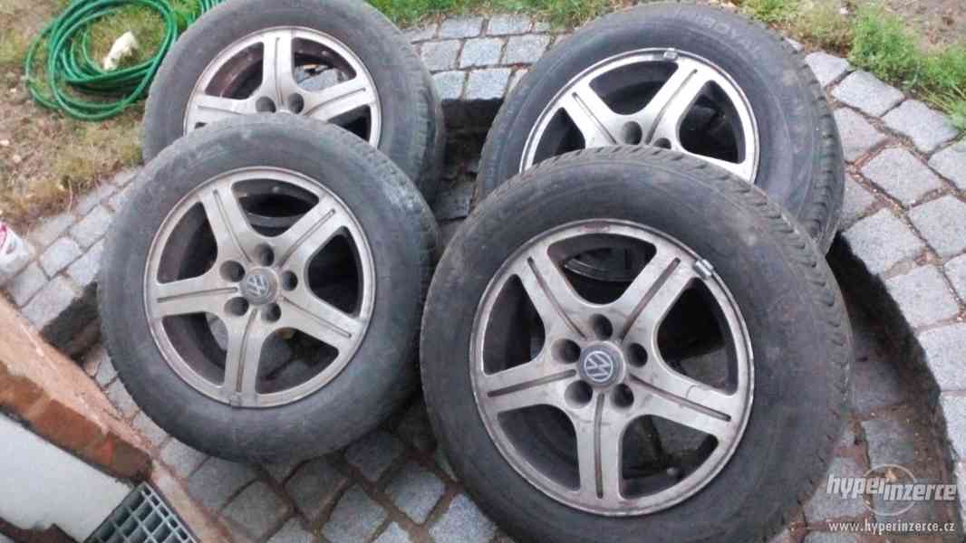 Sada letních kol 195/65 R15 rozteč 5x100 - bazar - Hyperinzerce.cz