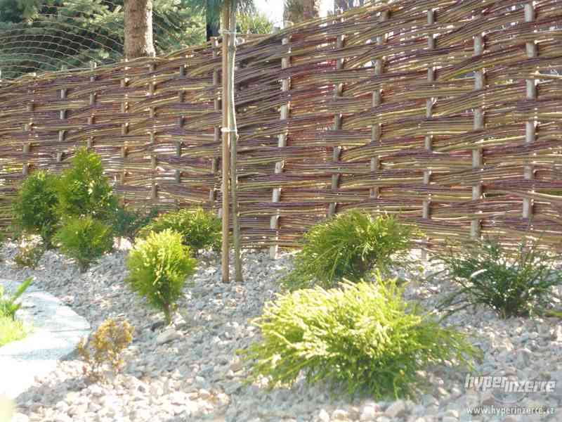Proutěný plot prouěné ploty - bazar - Hyperinzerce.cz
