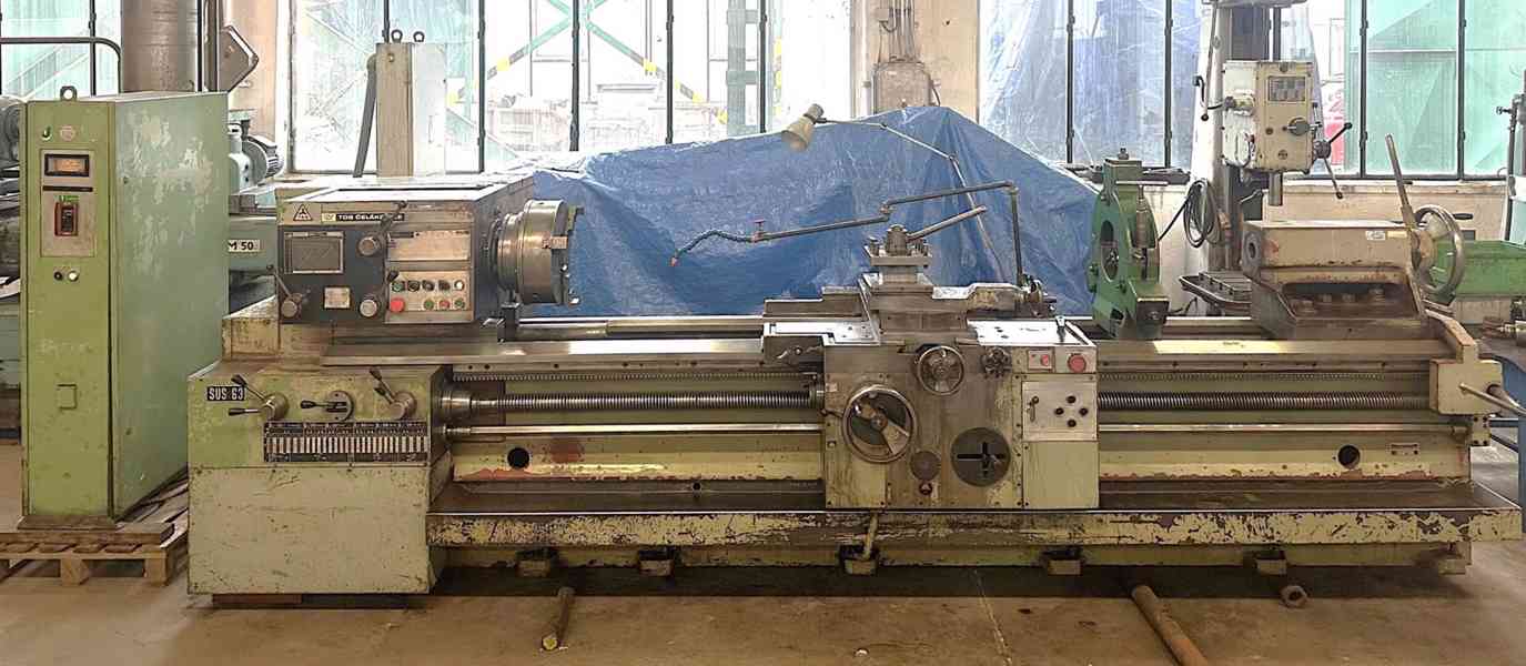 Soustruh hrotový SUS 63 /2750 - bazar - Hyperinzerce.cz