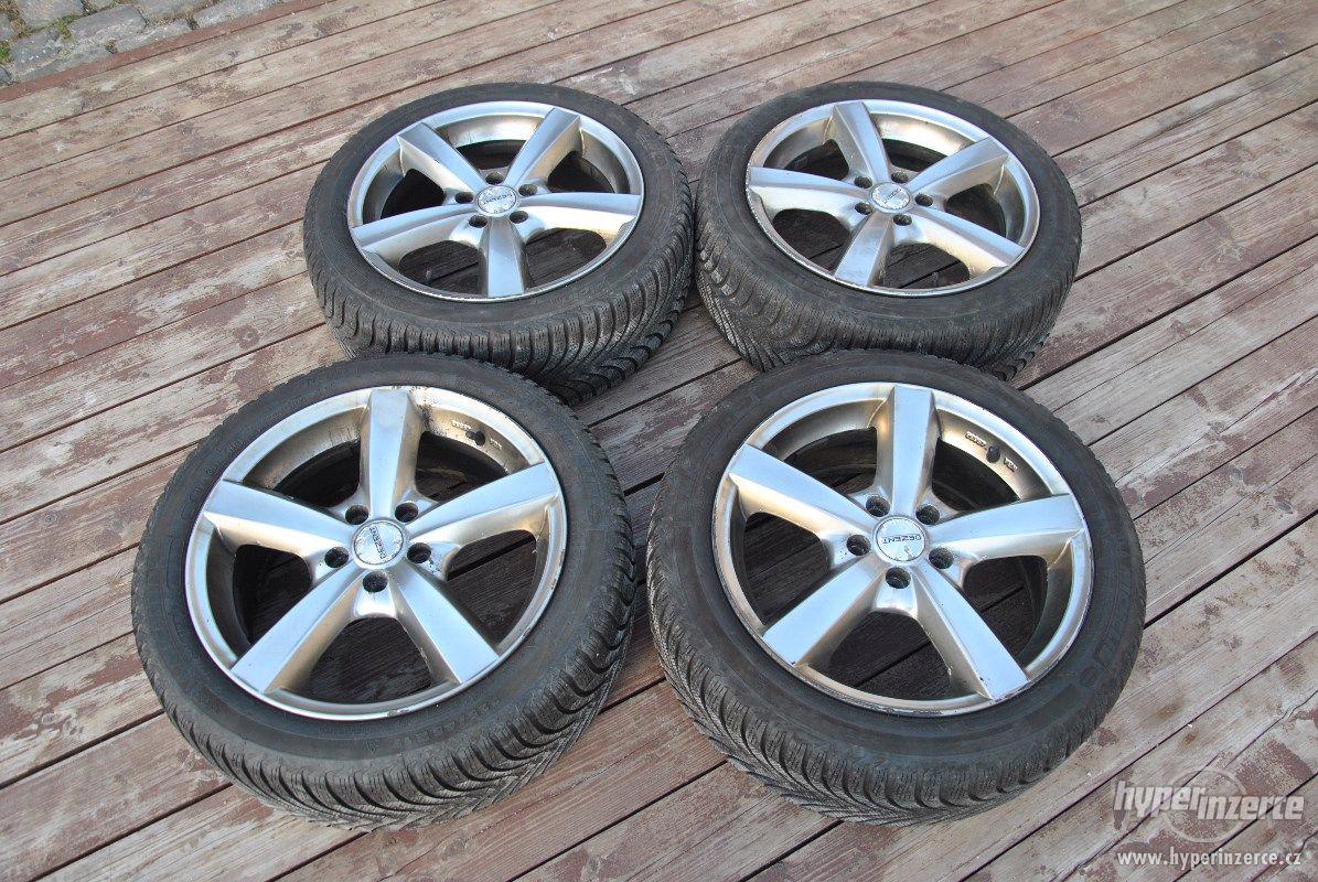 Alu disky Dezent a zimní pneu Michelin - bazar - Hyperinzerce.cz