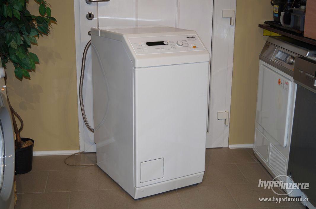 Miele pračka vrchní plnění W 627 softtronic, voštinový buben - bazar - Hyperinzerce.cz