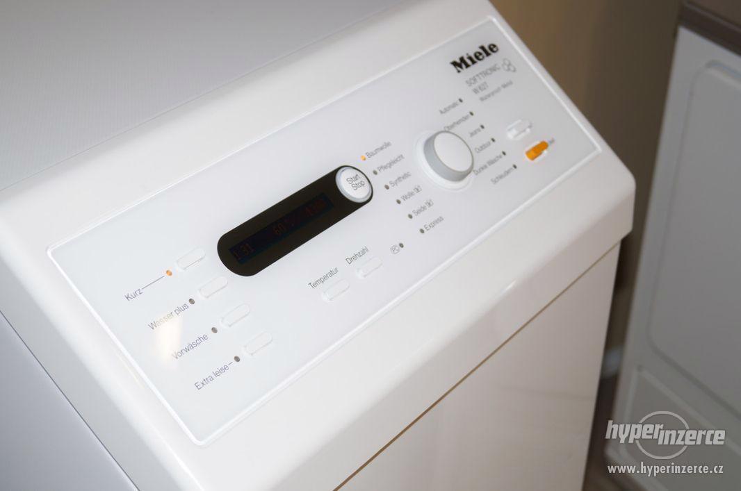 Miele pračka vrchní plnění W 627 softtronic, voštinový buben - bazar - Hyperinzerce.cz