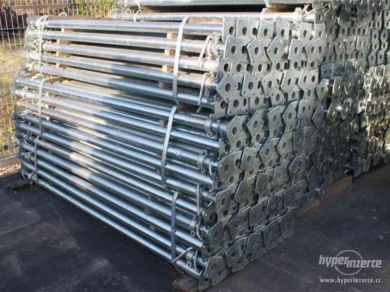 Stropní podpěra 10 kN pozinkovaná 4,0 m bednění - bazar - Hyperinzerce.cz