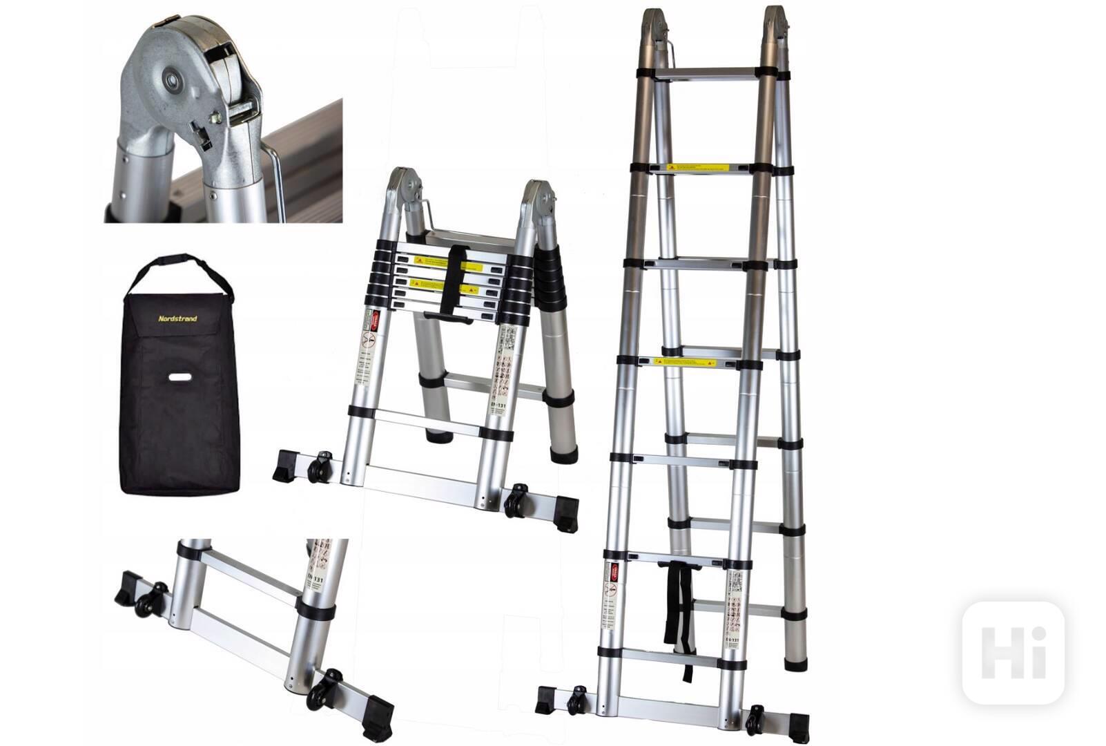 zebrik stafle teleskopicke teleskopicky 4.4m - bazar - Hyperinzerce.cz