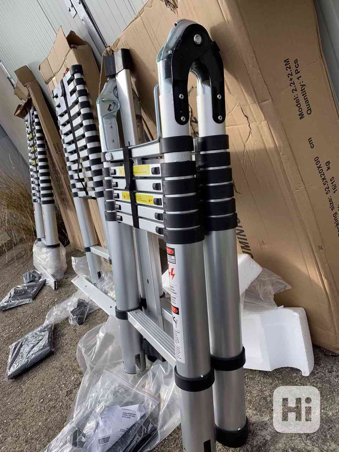 zebrik stafle teleskopicke teleskopicky 4.4m - bazar - Hyperinzerce.cz