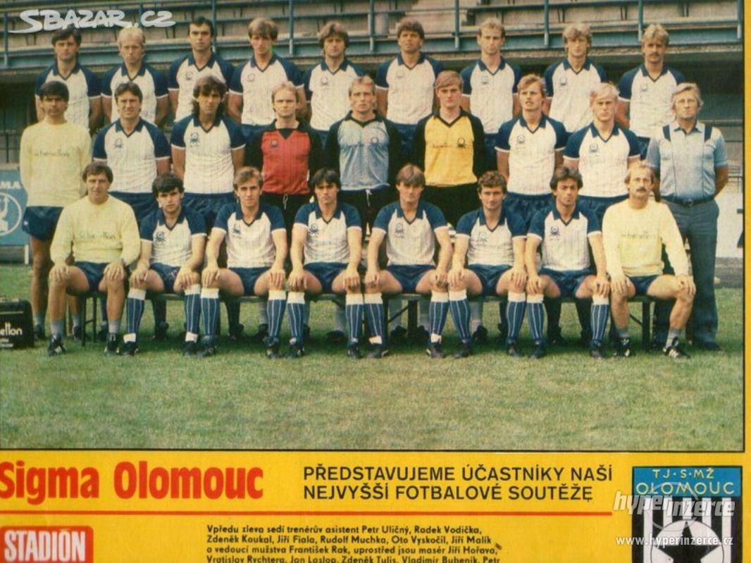 Sigma Olomouc - 1987 - fotbal - bazar - Hyperinzerce.cz