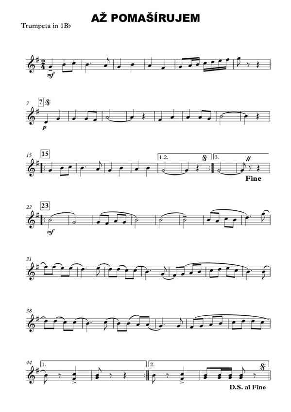 Noty pro malou dechovku - bazar - Hyperinzerce.cz