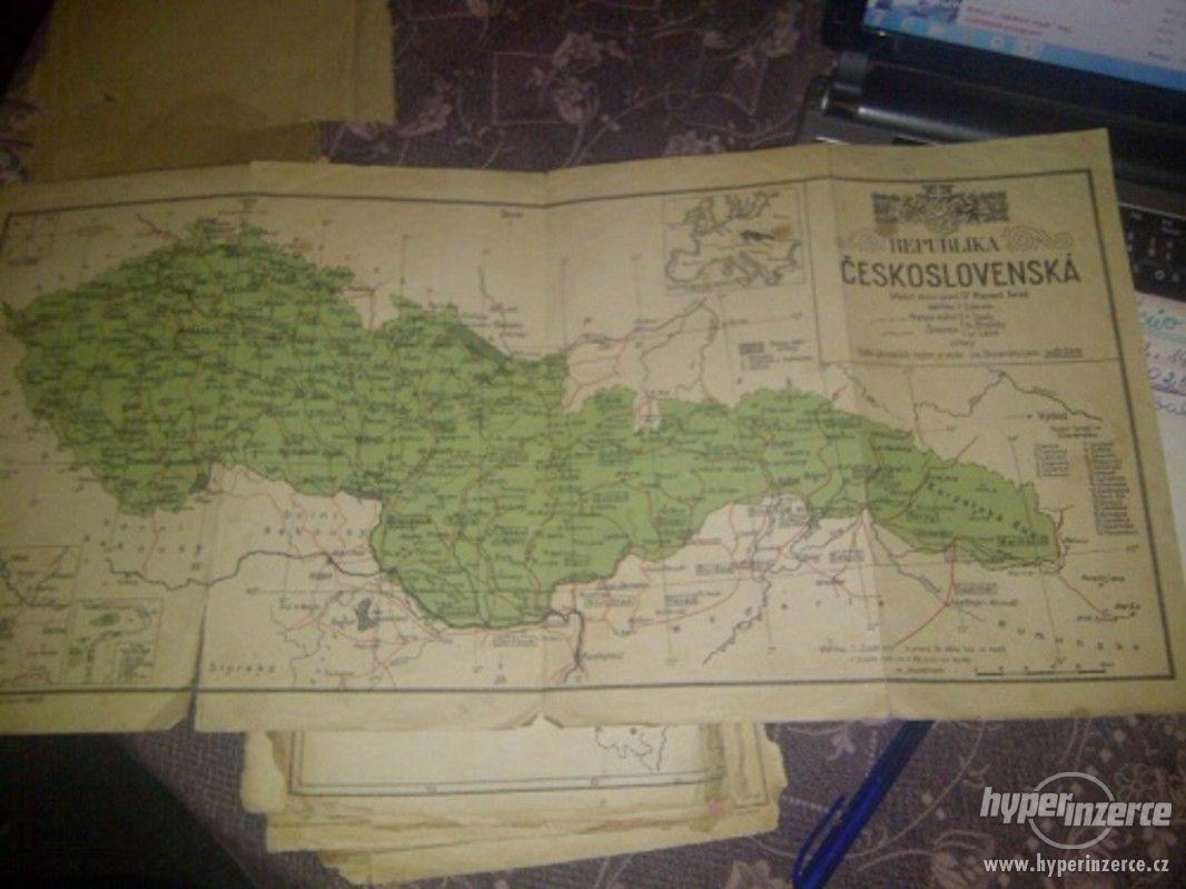 STARE MAPY r.1901 - bazar - Hyperinzerce.cz