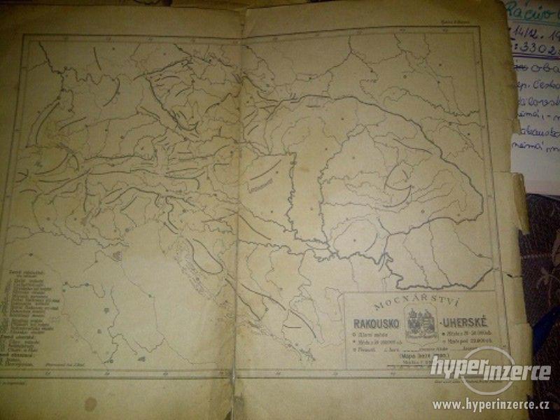 STARE MAPY r.1901 - bazar - Hyperinzerce.cz