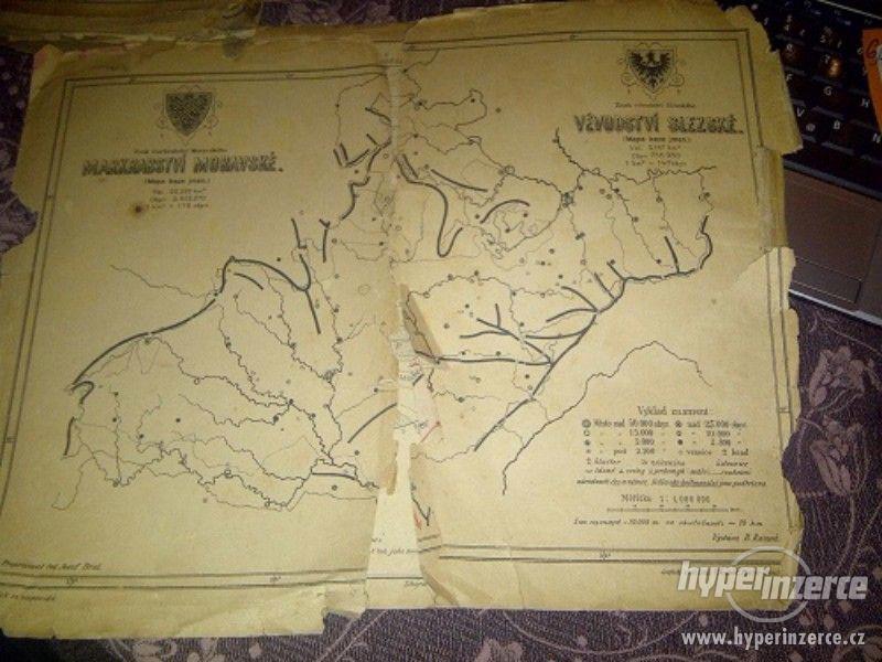 STARE MAPY r.1901 - bazar - Hyperinzerce.cz
