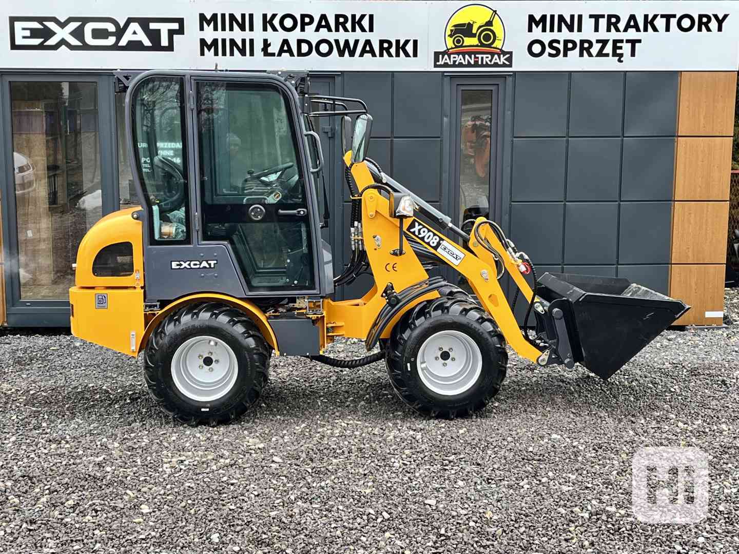 Nakladač EXCAT X908, 900kg, 4x4 hydrostat, PERKINS 25KM, Joy - bazar ...