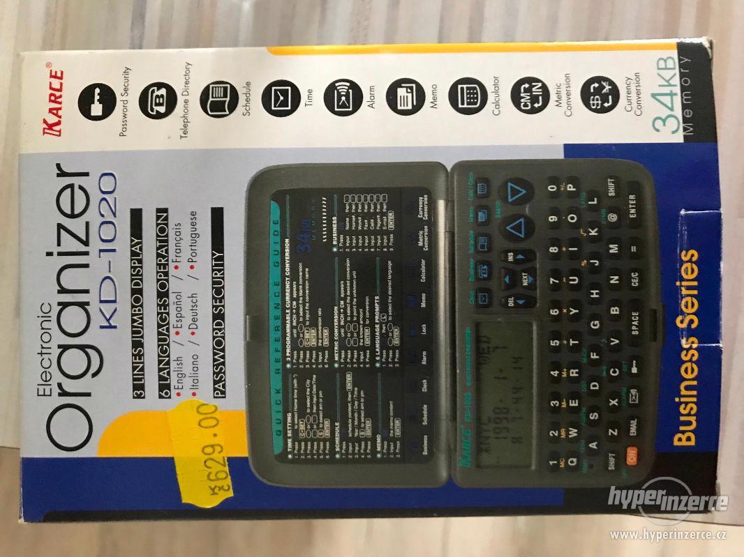 Elektronicky organizer Karce KD-1020,nepouzity - bazar - Hyperinzerce.cz