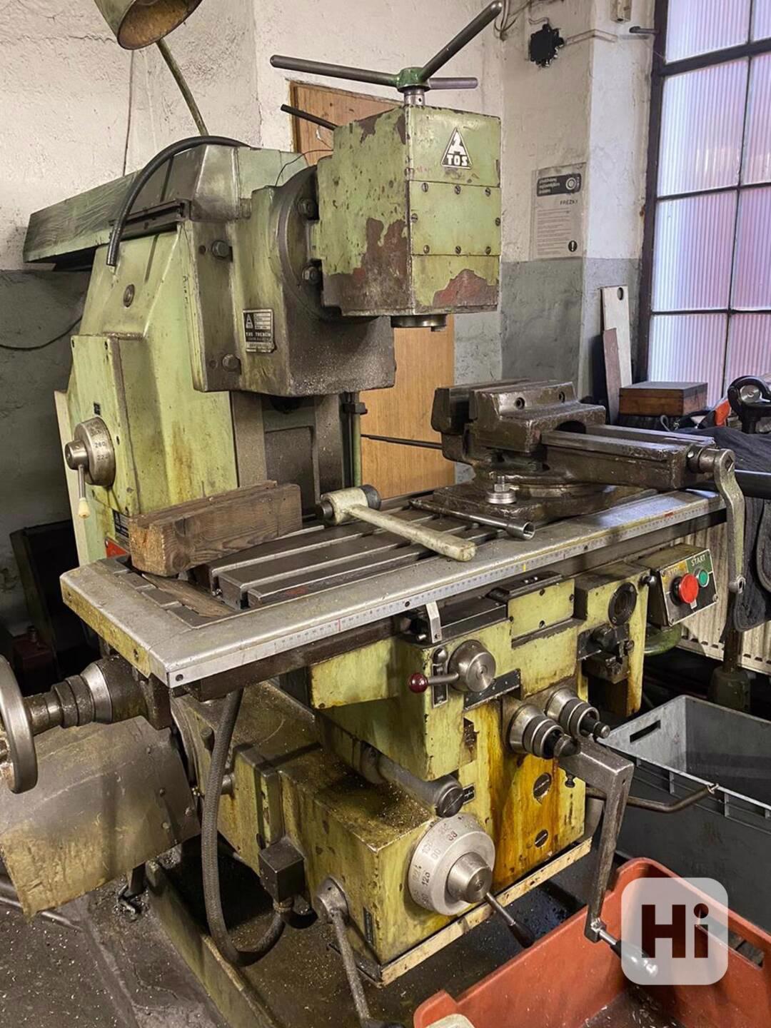 Horizontální frézka TOS FGH 32 - bazar - Hyperinzerce.cz