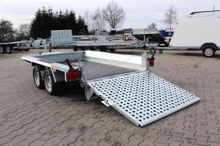TANATECH - Přívěs Martz BAU 260/2 2700kg na přepravu bagrů - bazar - Hyperinzerce.cz