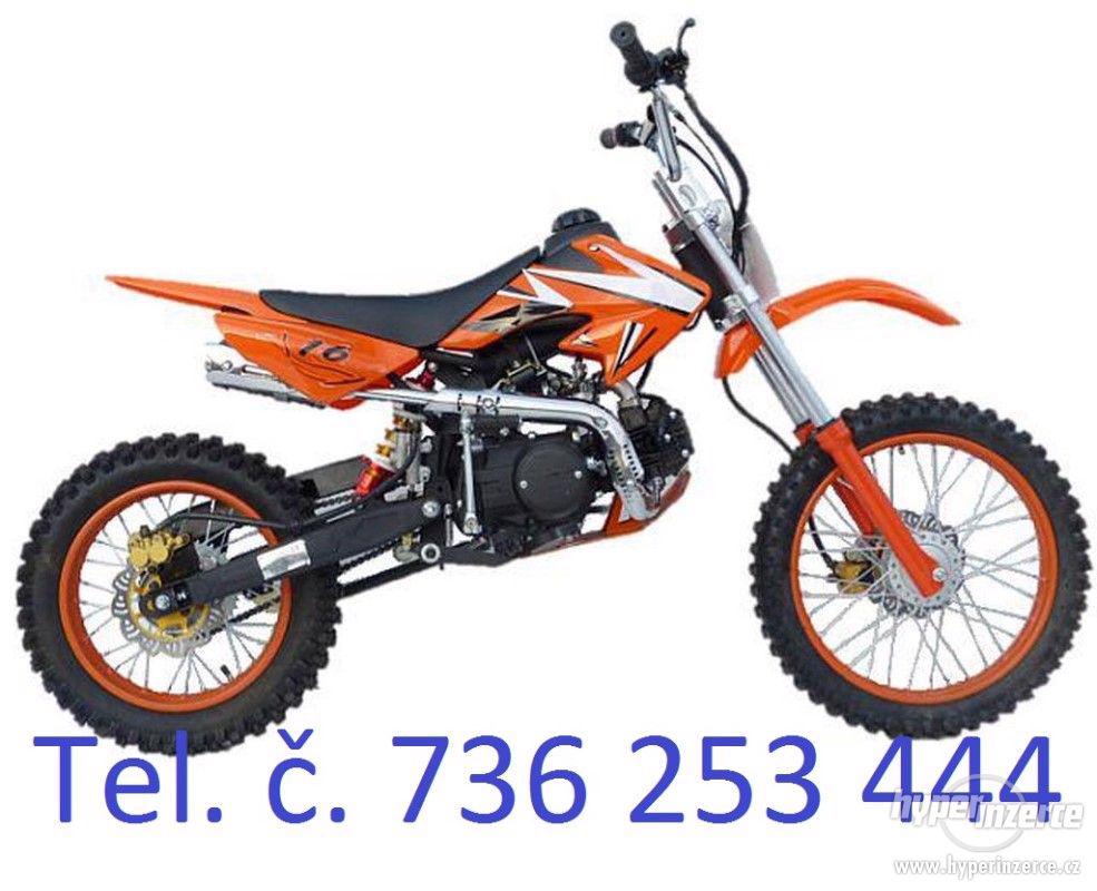 Pitbike Loncin 125cc 17"/14" nový zabalený - bazar - Hyperinzerce.cz