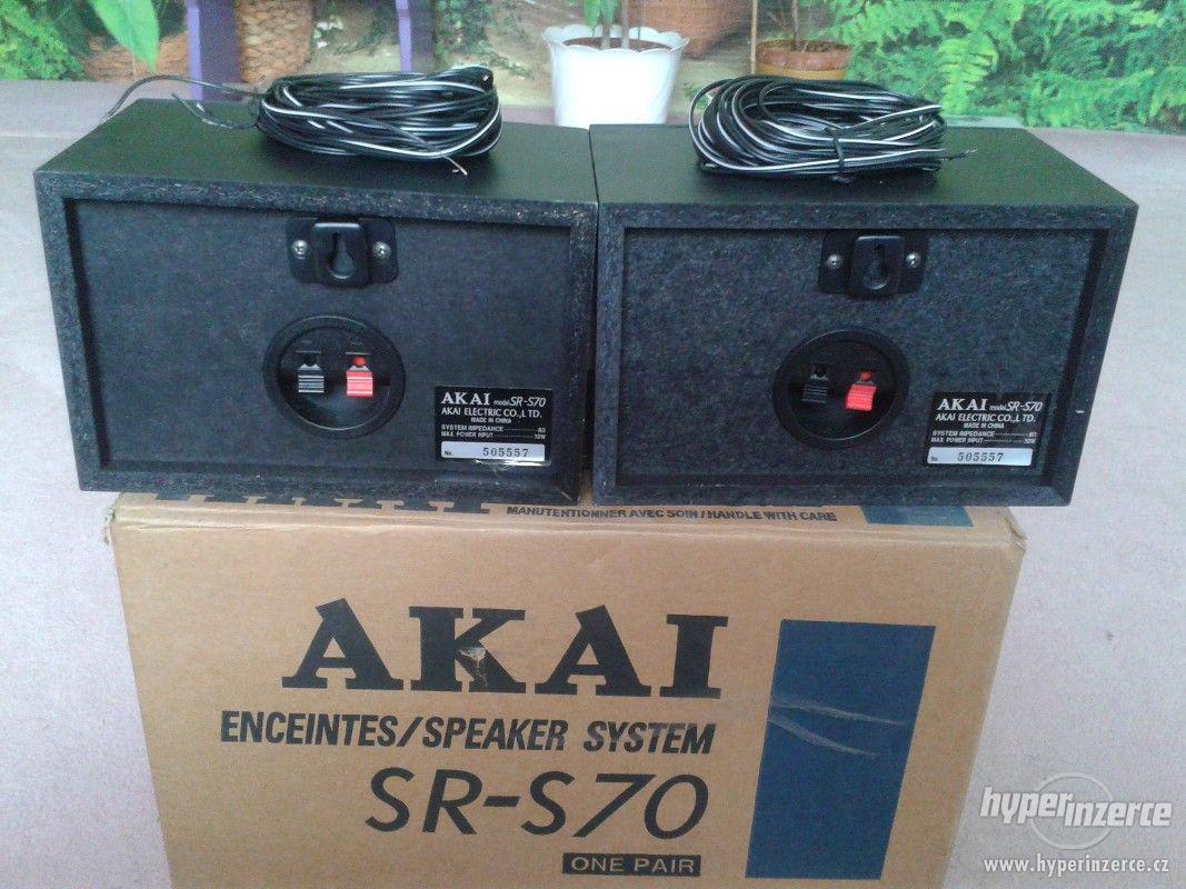 reproduktory AKAI SR-S70 - bazar - Hyperinzerce.cz