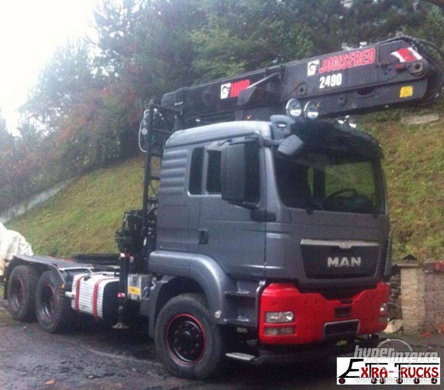 MAN TGS 33.540 6x6 Lesovůz na dlouhé dřevo, EURO 5 - bazar ...