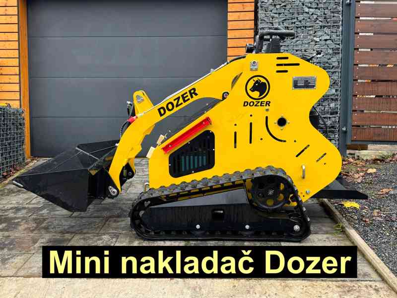 Nový Mini nakladač smykový DOZER - bazar - Hyperinzerce.cz