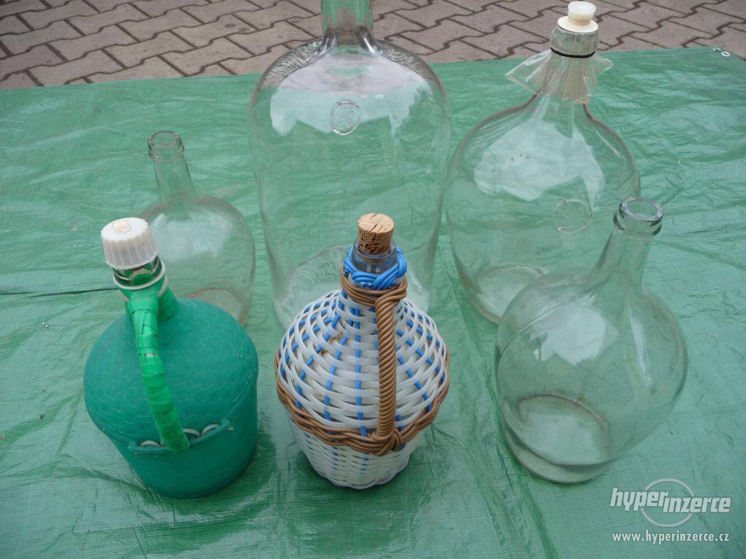 Skleněné demižony - bazar - Hyperinzerce.cz