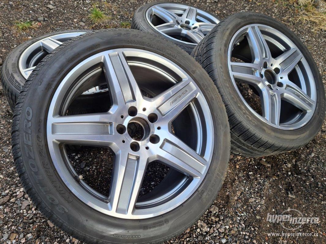 Alu kola disky orig mercedes AMG E class E63 A212 5x112 9.5j - bazar - Hyperinzerce.cz