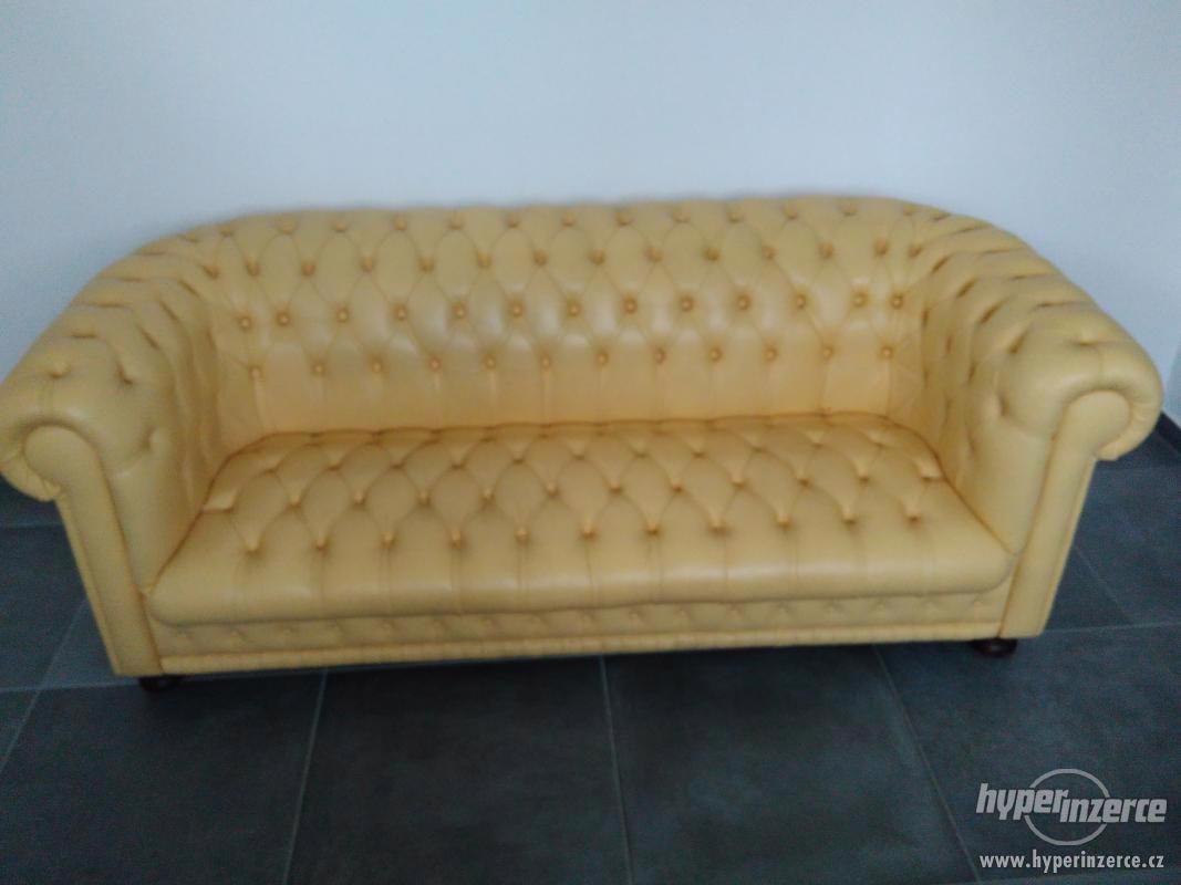 Kožené sedačky - bazar - Hyperinzerce.cz