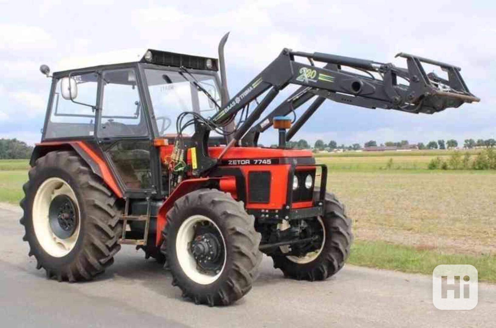 Zetor 7745 čelní nakladač - bazar - Hyperinzerce.cz