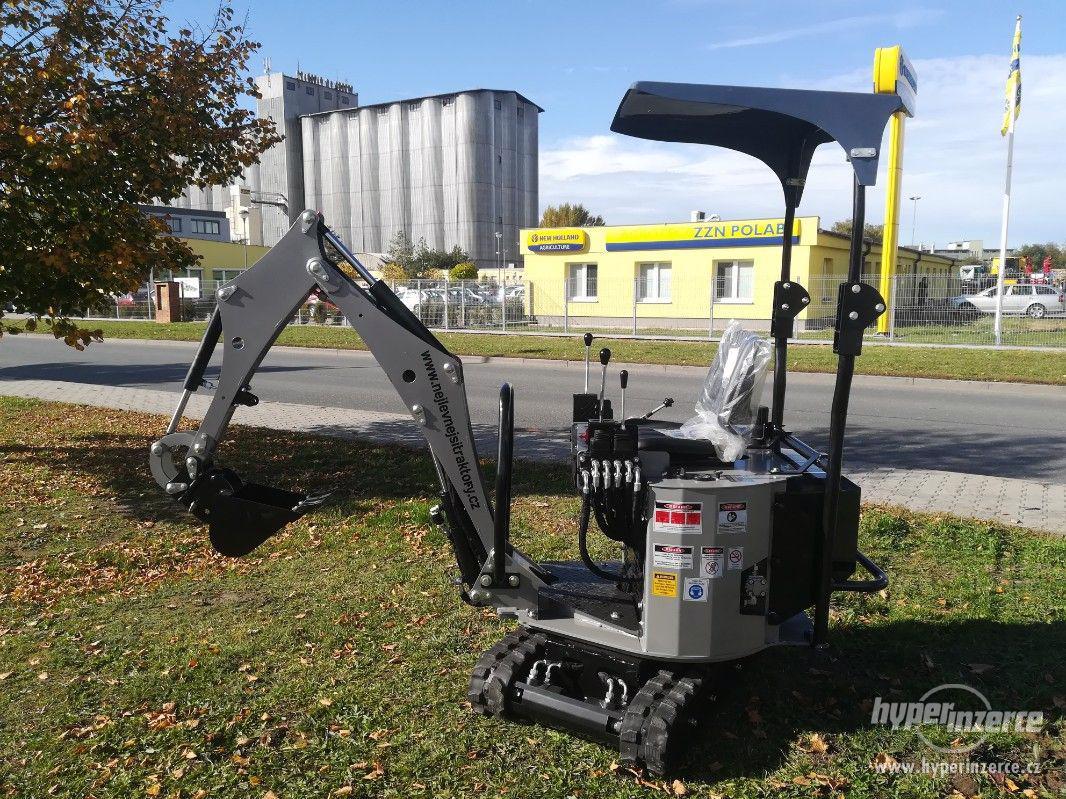 Bagr minibagr mini rypadlo podkop Jansen MB-1500 - bazar - Hyperinzerce.cz