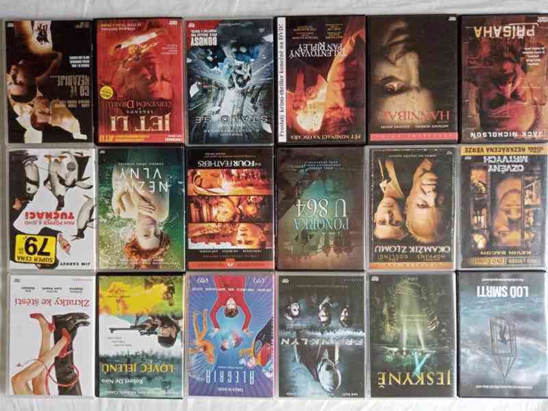 180 orig. DVD režiserů velkých jmen od 65 Kč - bazar - Hyperinzerce.cz