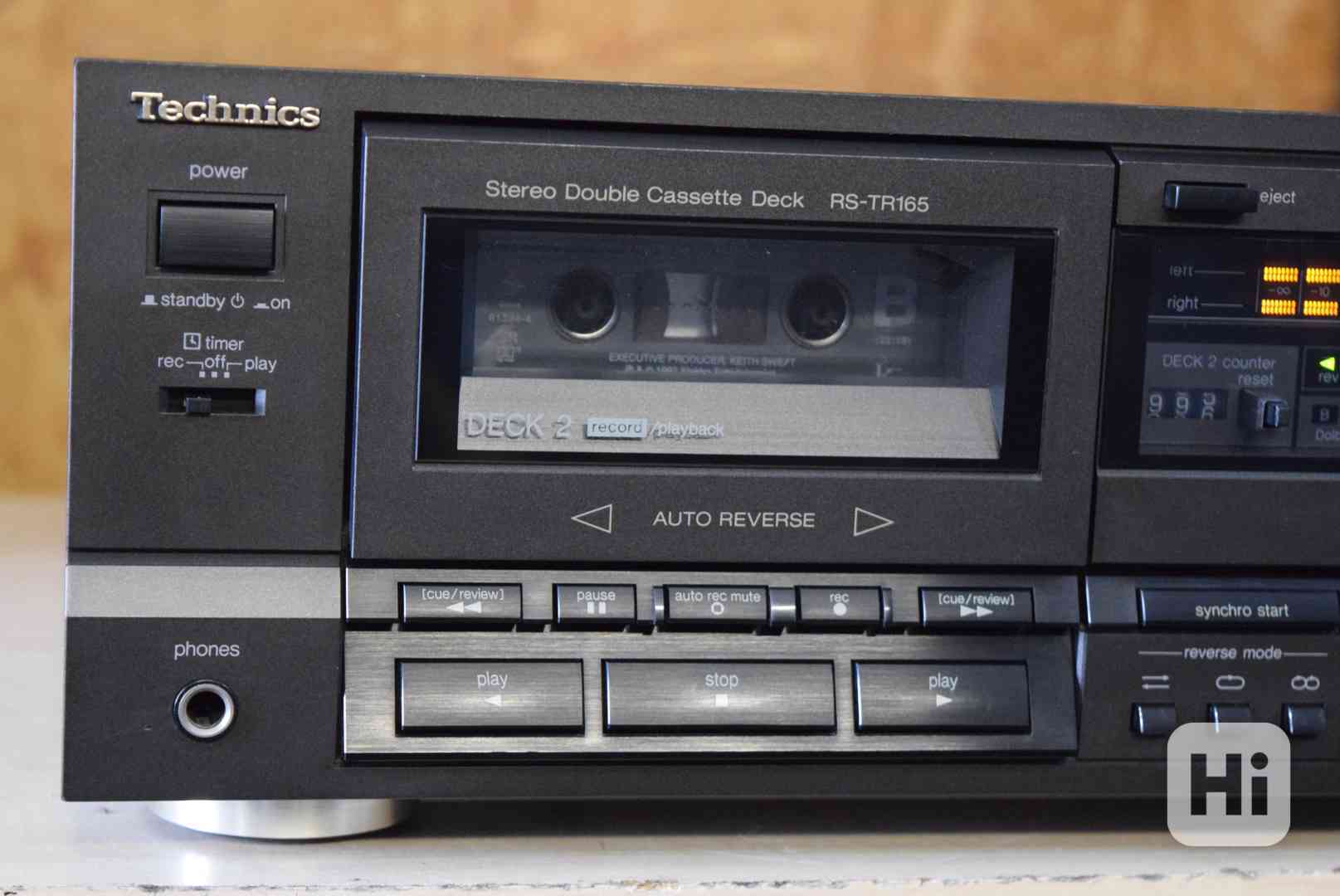 TECHNICS RS-TR165 VÝBORNÝ STEREO TAPE DECK !! - bazar - Hyperinzerce.cz