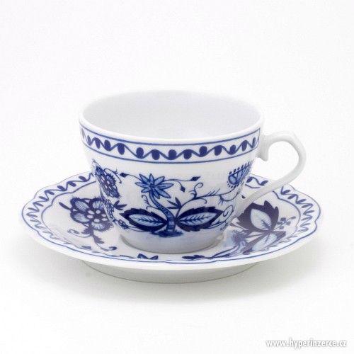 Porcelán Zwiebelmuster KAHLA, made in GDR - bazar - Hyperinzerce.cz