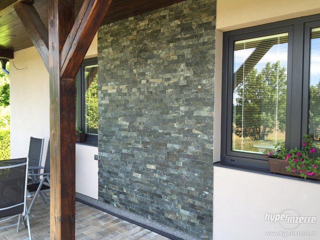 Obkladový kámen, přírodní kámen, pásky, fasáda, plot, krb - bazar ...