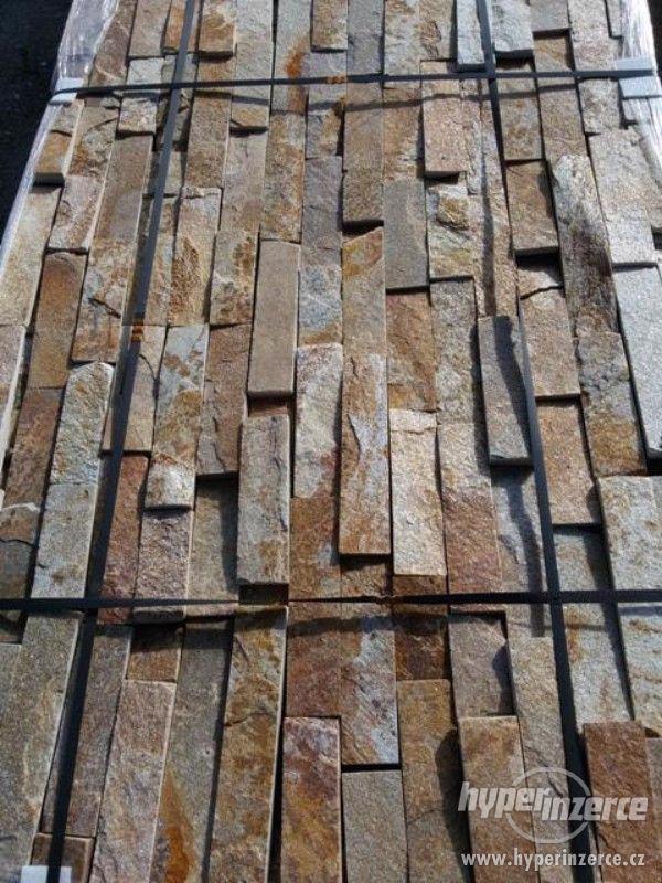 Obkladový kámen, přírodní kámen, pásky, fasáda, plot, krb - bazar ...