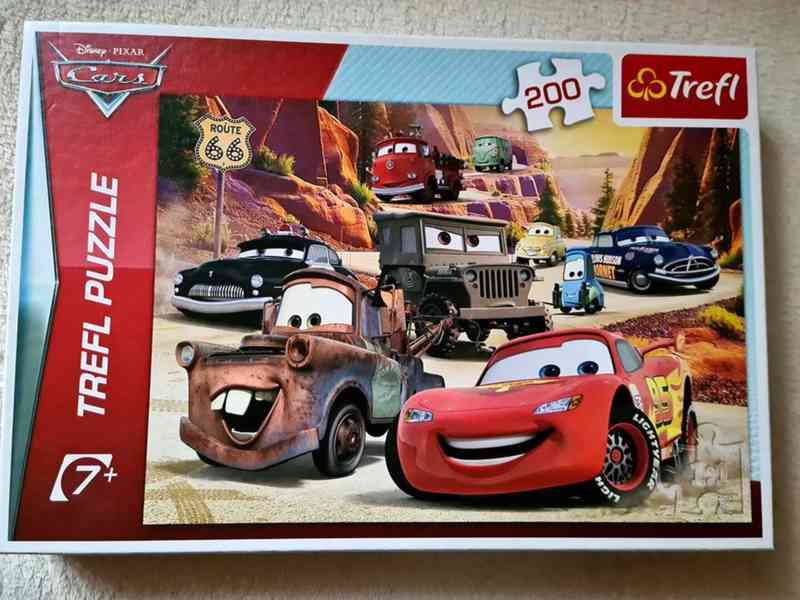 Puzzle Cars 200 dílků - bazar - Hyperinzerce.cz