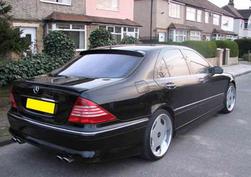 spoiler tuning kridlo Mercedes s w220 amg - bazar - Hyperinzerce.cz