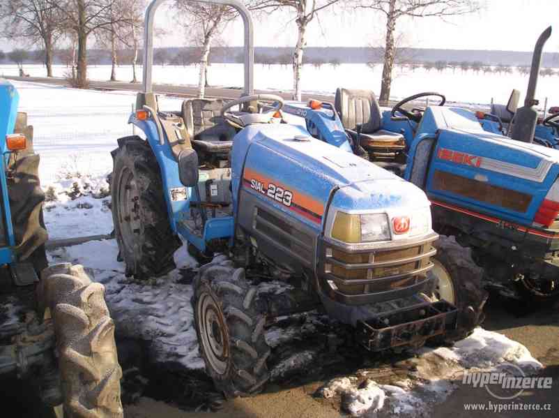 Malotraktor Iseki Sial 223 pěkný stav OK - bazar - Hyperinzerce.cz