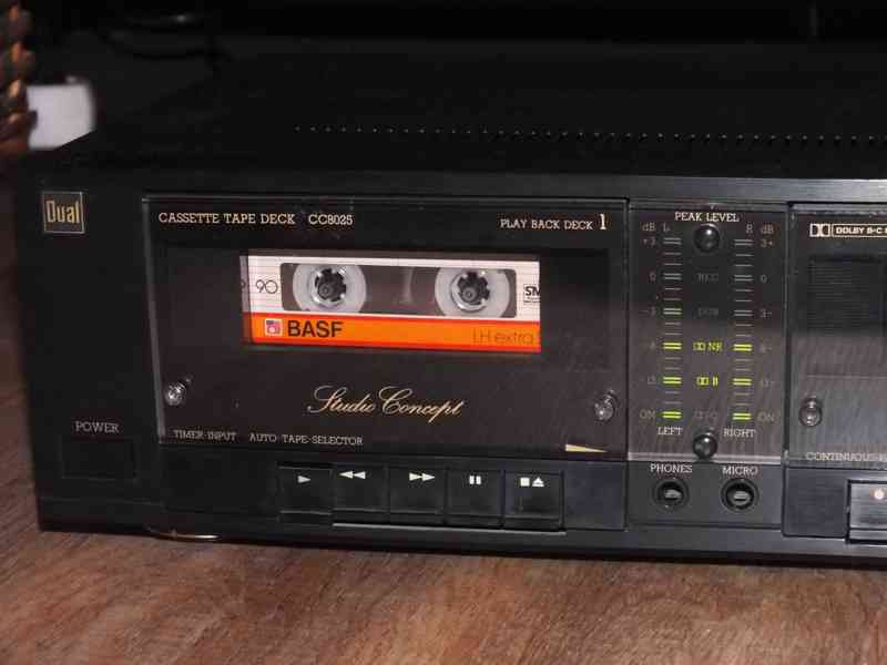 Pěkný casette deck DUAL CC 8025 Studio Concept - bazar - Hyperinzerce.cz