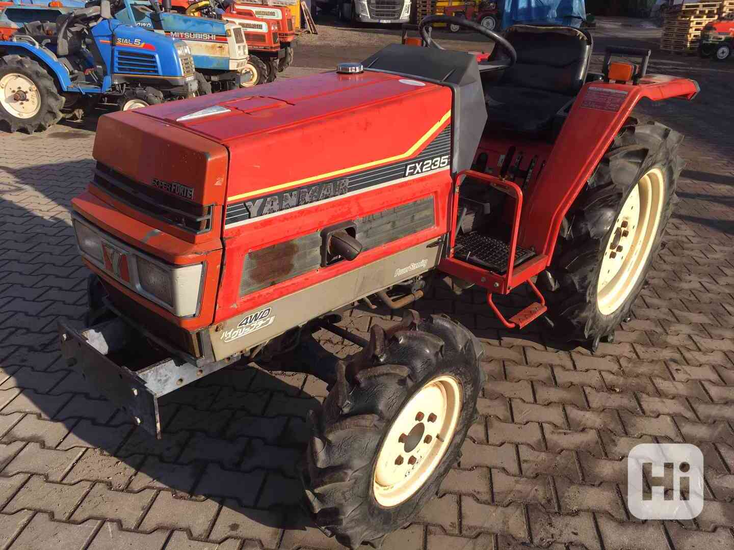 Malotraktor traktor 4x4 Yanmar FX235, výkon 23 Hp - bazar - Hyperinzerce.cz