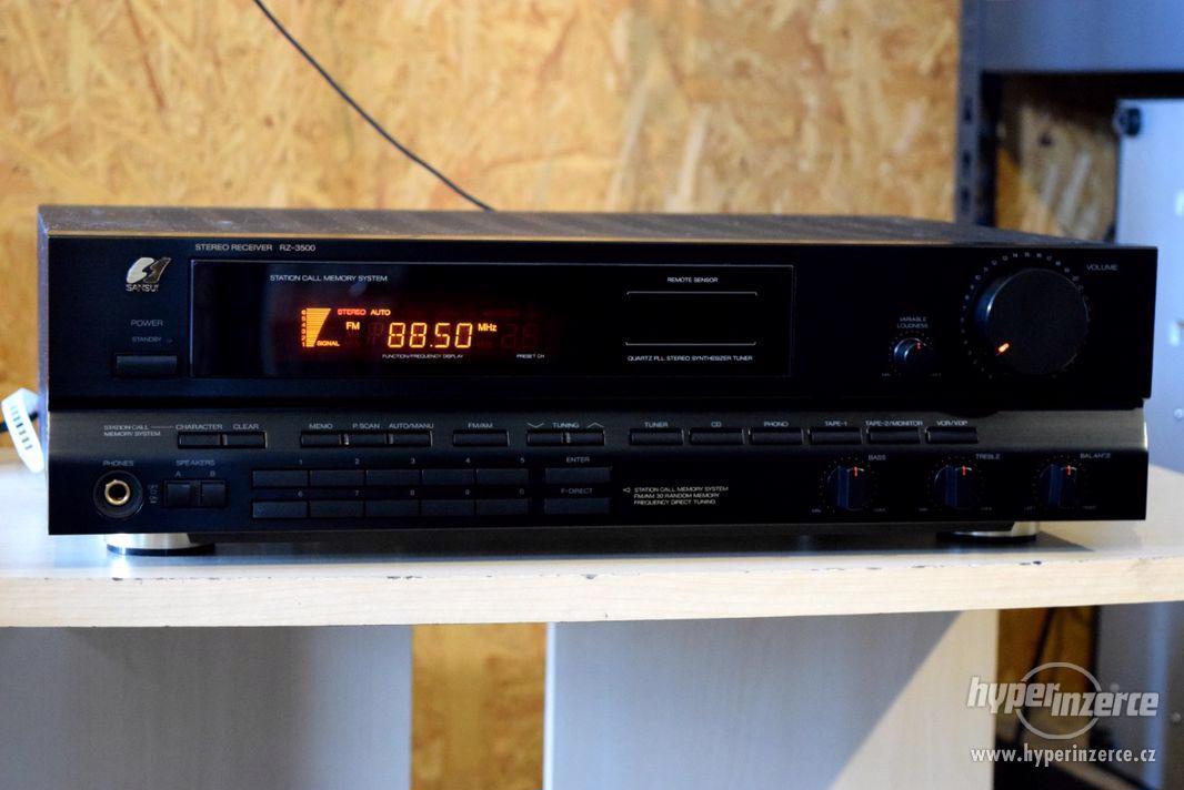 SANSUI RZ-3500 VÝBORNÝ STEREO RECEIVER !! - bazar - Hyperinzerce.cz