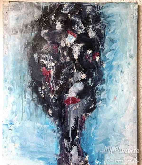 50 × 60, moderní, umění, malba, malba, umělecký obraz, dar - bazar ...