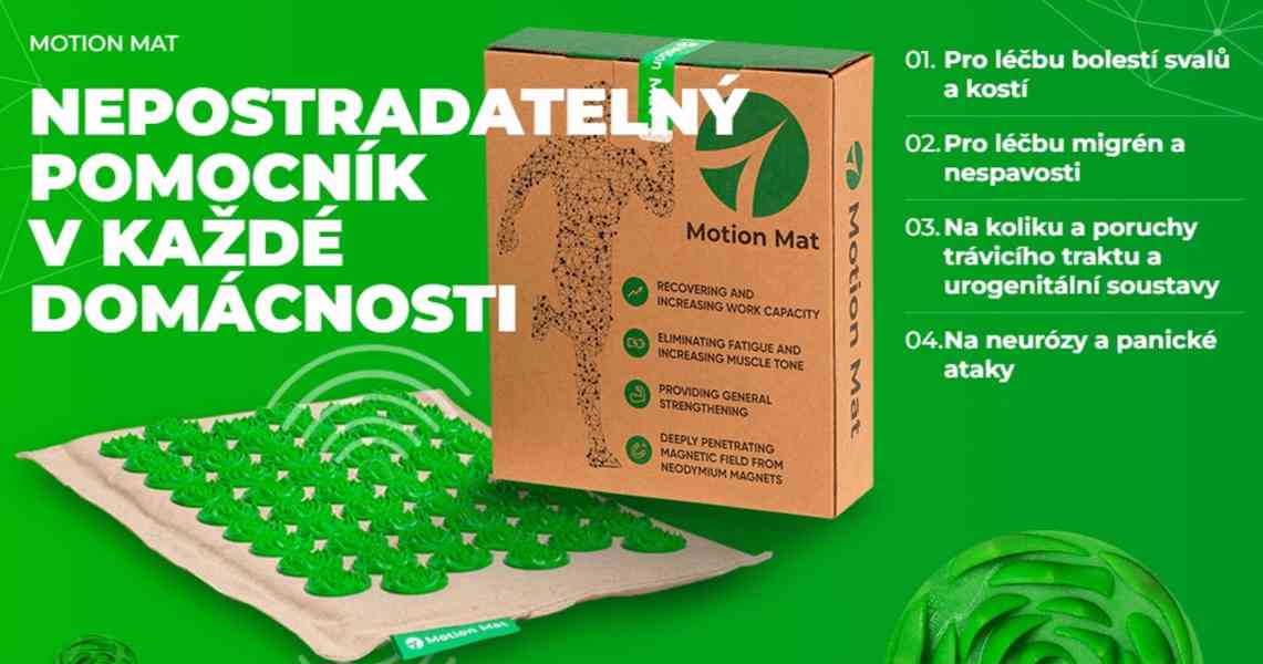 Motion Mat Akupunkturní podložka. - bazar - Hyperinzerce.cz